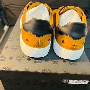 MCM | Shoes | Mcm Terrain Derby Visetos Logo Sneakers | Poshmark